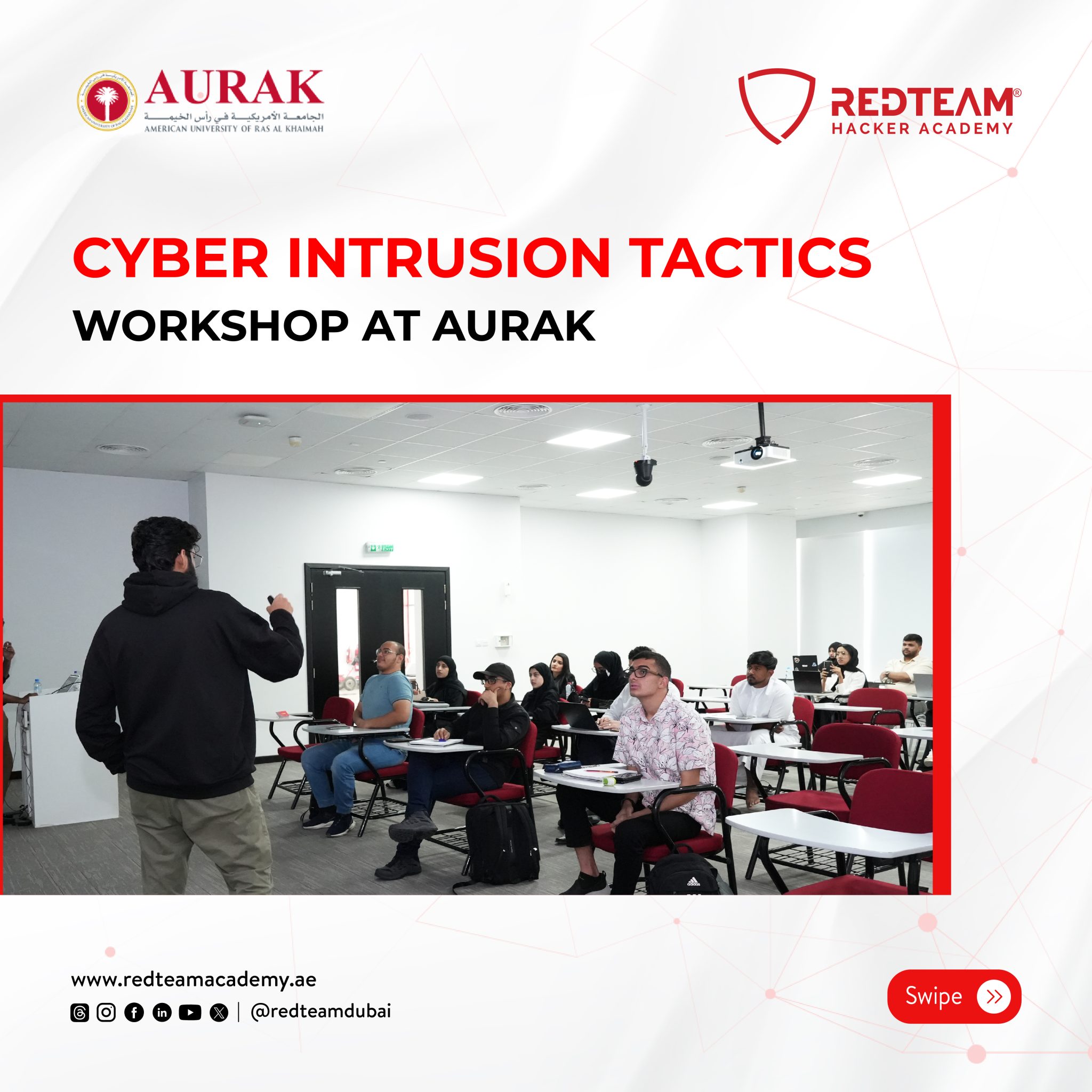 RedTeam Academy Events Dubai | RedTeam Hacker Academy